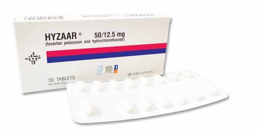 HYZAAR Losartan Potassium / Hydrochlorothiazide 50mg / 12.5mg Tablet 30 ...